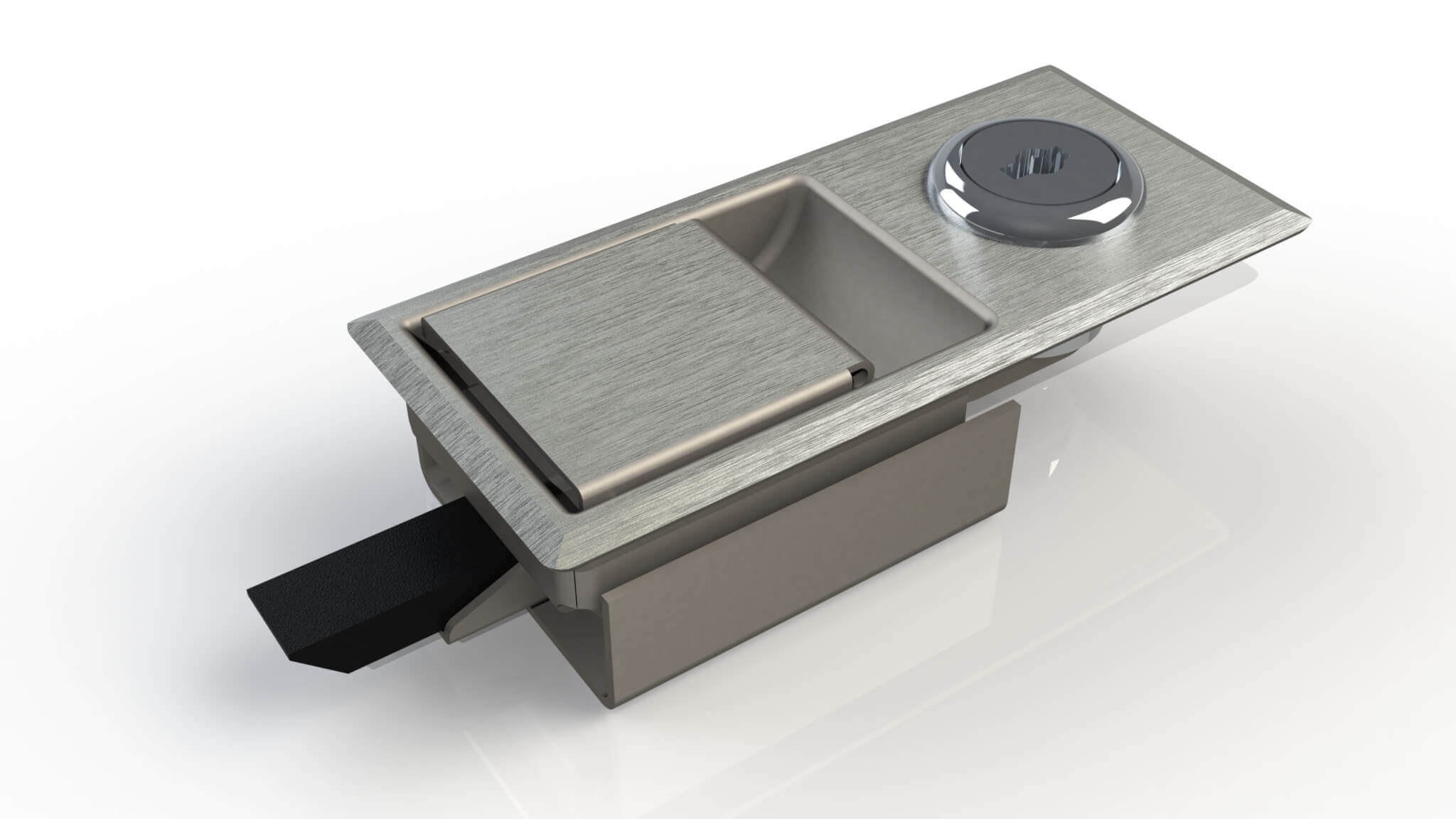 Latch Assy – Paddle w/Flange A23065 - Actron Manufacturing