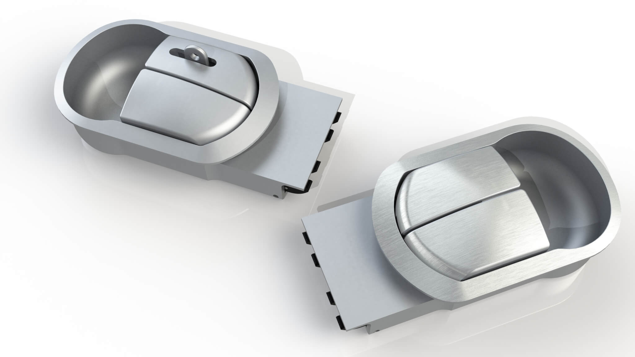 Latch Assy - Double Paddle, Double Bolt A23182 - Actron Manufacturing
