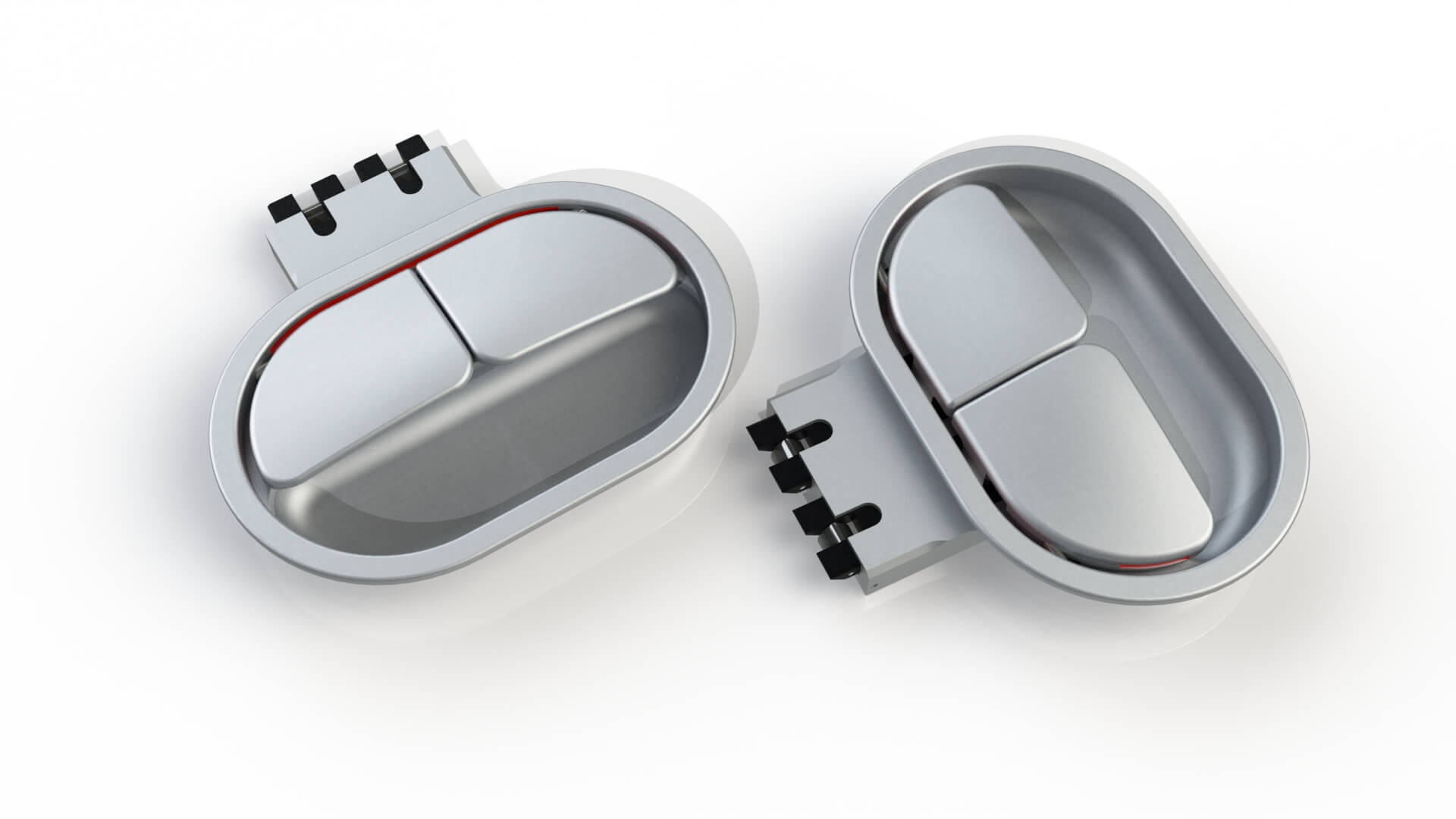 Latch Assy - Double Bolt, Double Paddle A23181 - Actron Manufacturing