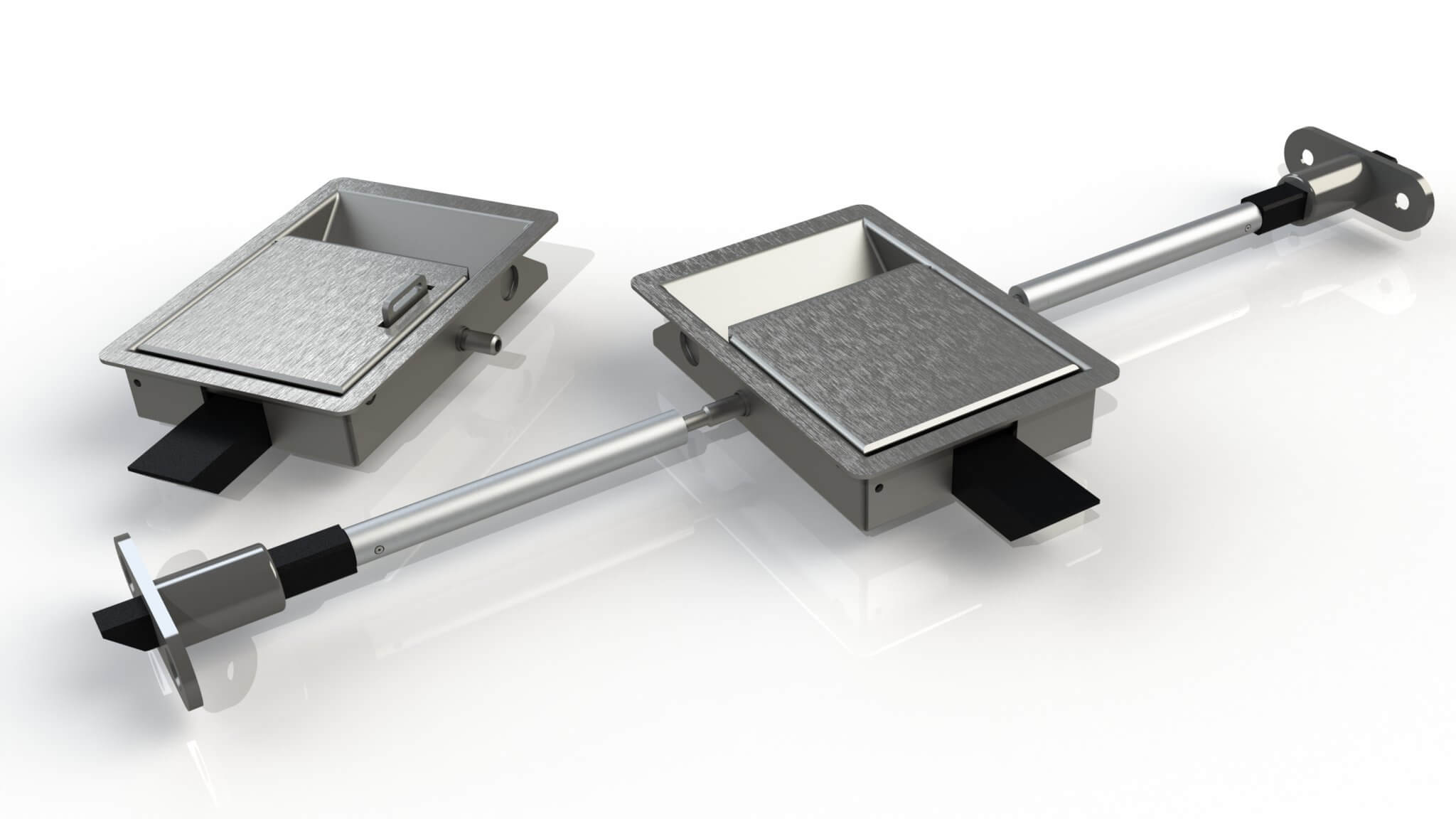 Door Bolting System – Paddle A39033 - Actron Manufacturing