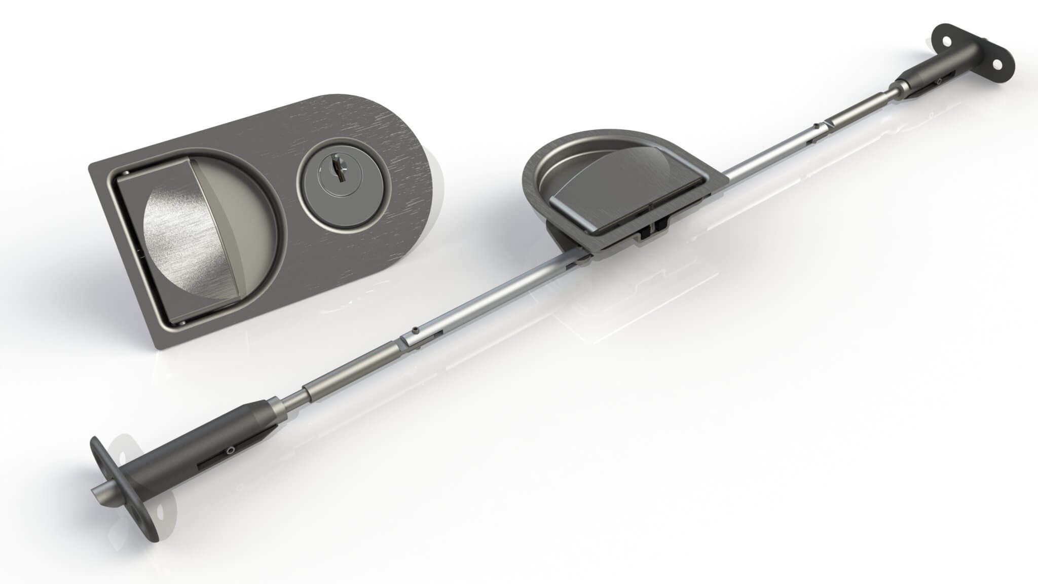 Door Bolting System – Paddle A39063 - Actron Manufacturing