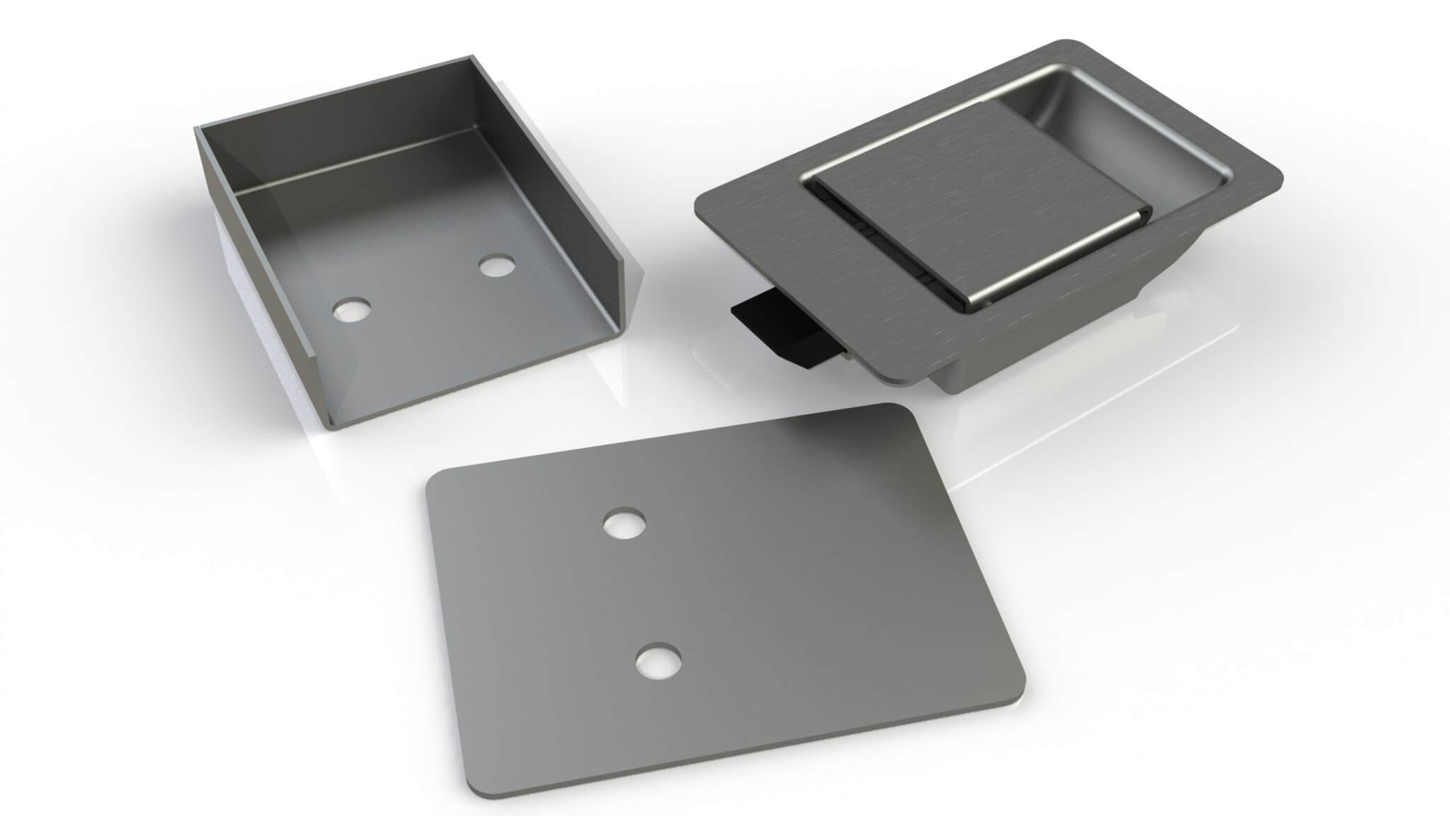 Latch Assy – Paddle w/Flange A23098 - Actron Manufacturing