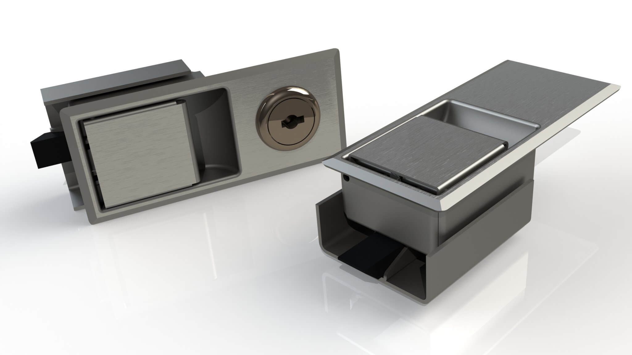 Latch Assy – Paddle w/Flange A23056 - Actron Manufacturing