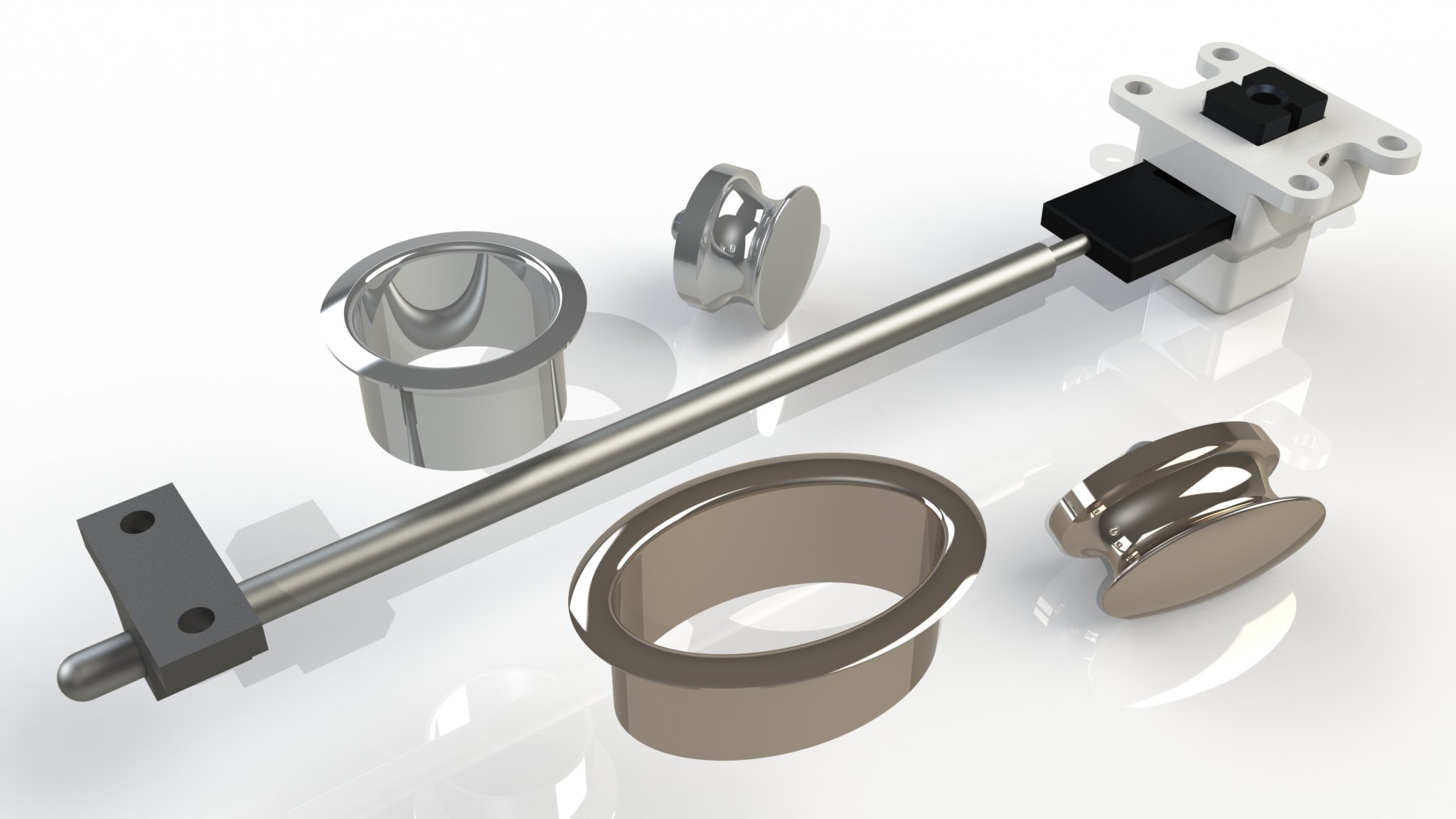 Latch Assy – Push / Pull w/Extended Bolt A30054 - Actron Manufacturing